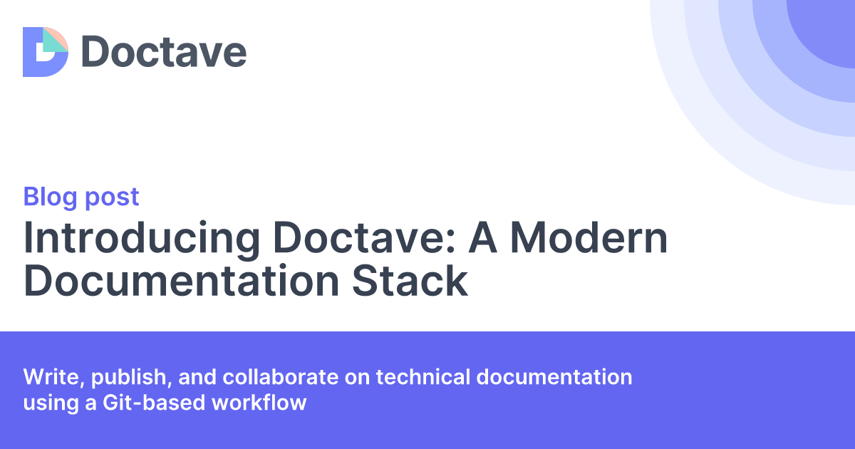 Introducing Doctave: A Modern Documentation Stack